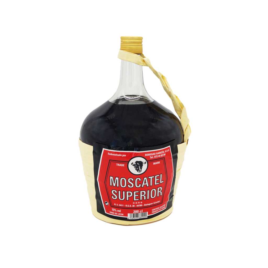 Moscatell garrafa 2L. – Bodegas Garcés